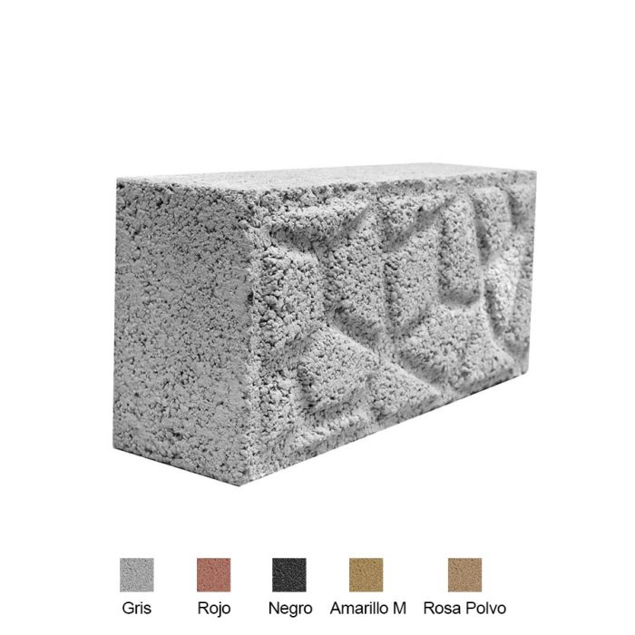 Block Liso Macizo 12x20x40 – Sucmex