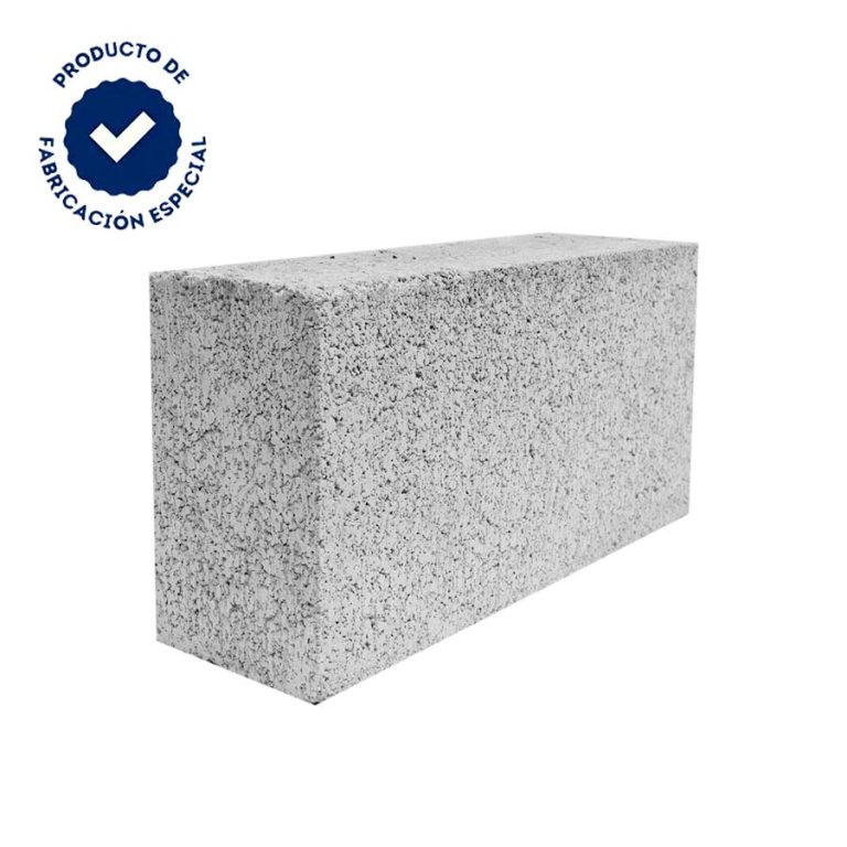Block Liso Macizo 15x20x40 – Sucmex